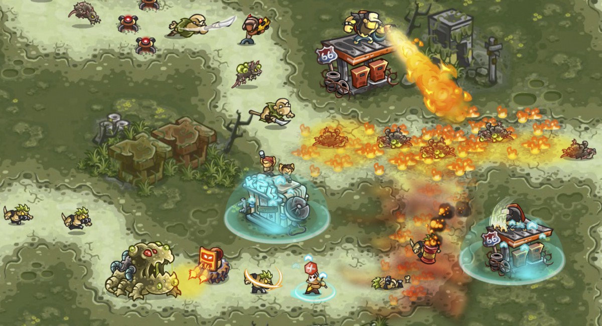 Состоялся пробный запуск стратегии Junkworld от создателей Kingdrom Rush