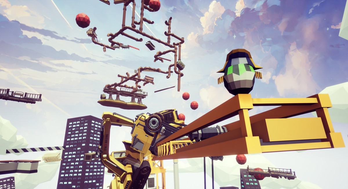 В Steam вышел симулятор паркура Hans от лица арбуза, вдохновлённый Only Up